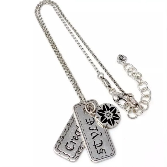 Brighton | Jewelry | Brighton Manuscript Create Style Soul Pendant ...